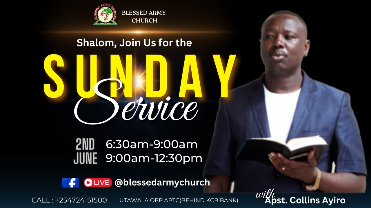 SUNDAY SERVICE || 02/06/2024 || Apst Collins Ayiro - YouTube