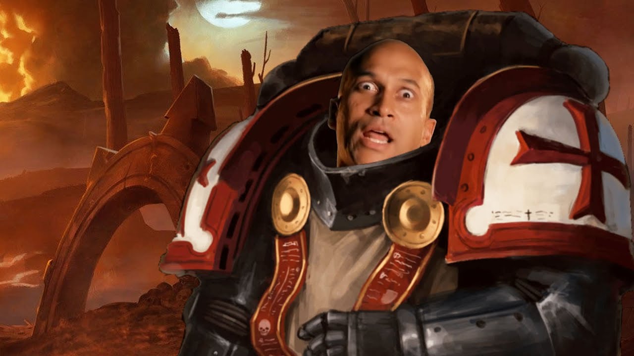 When Space Marines and Chaos Space Marines Meet In Battle - YouTube