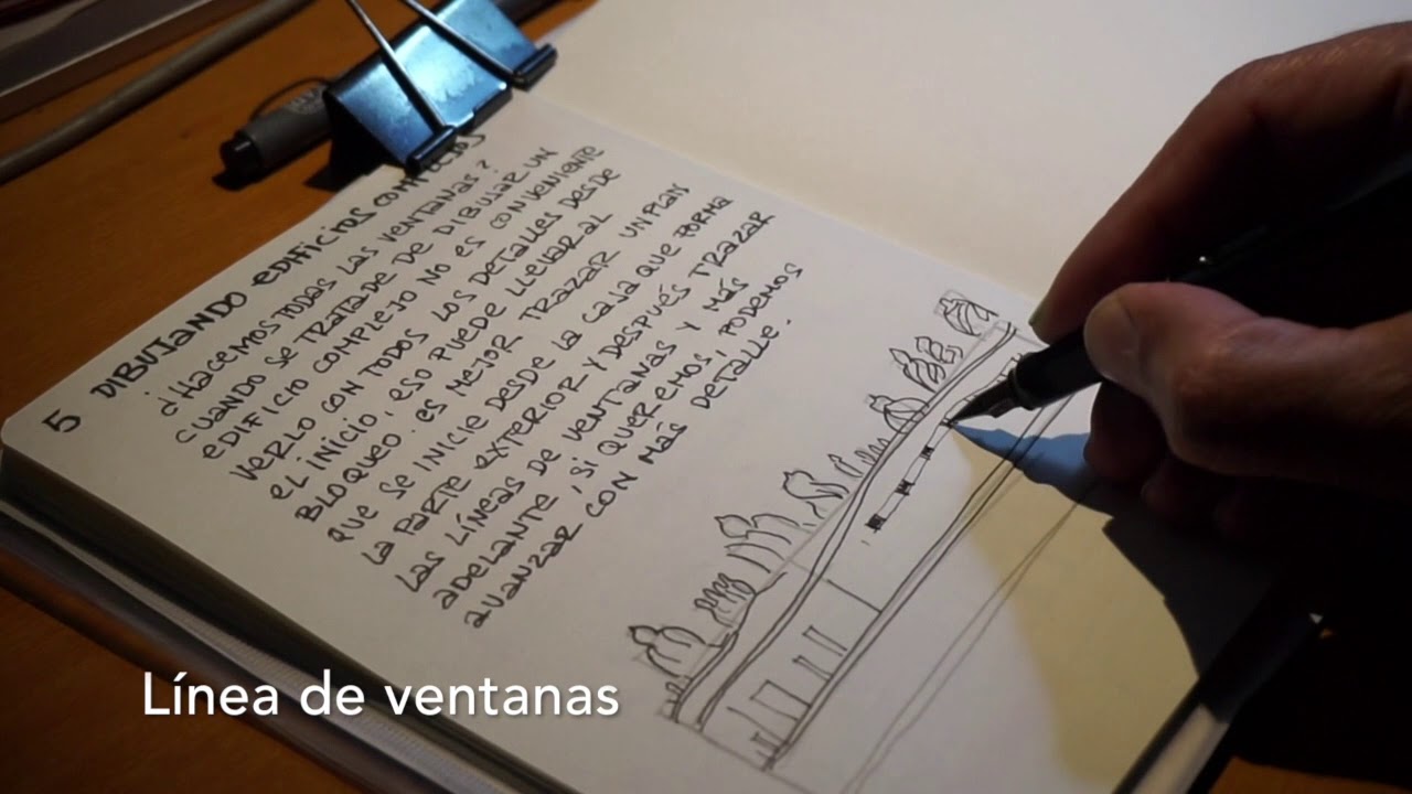 dibujando edificios - YouTube