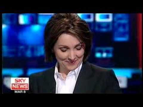 Sky News Make Up Blooper - YouTube