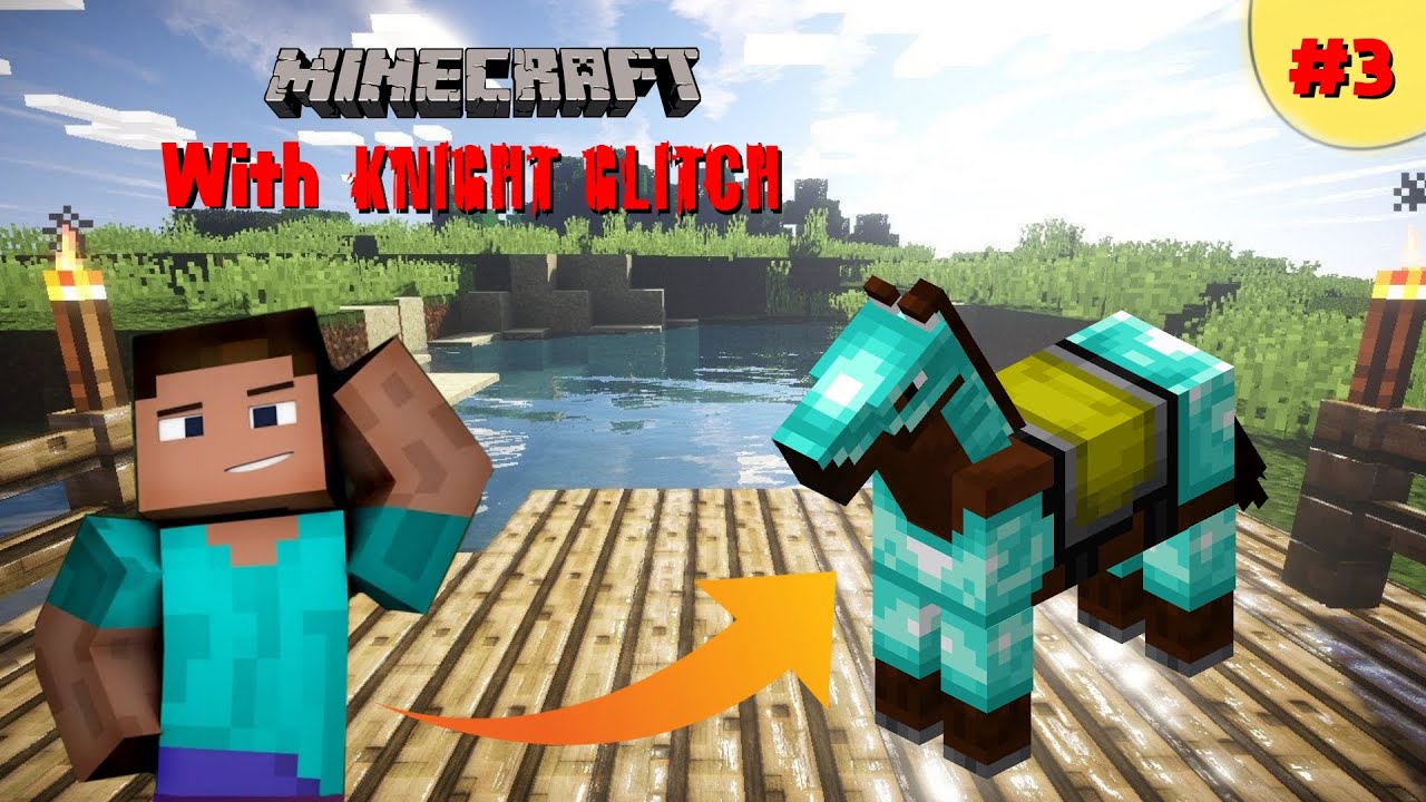 Finally Tamed A Horse With Diamond Armor || #Minecraft part 3 || - YouTube