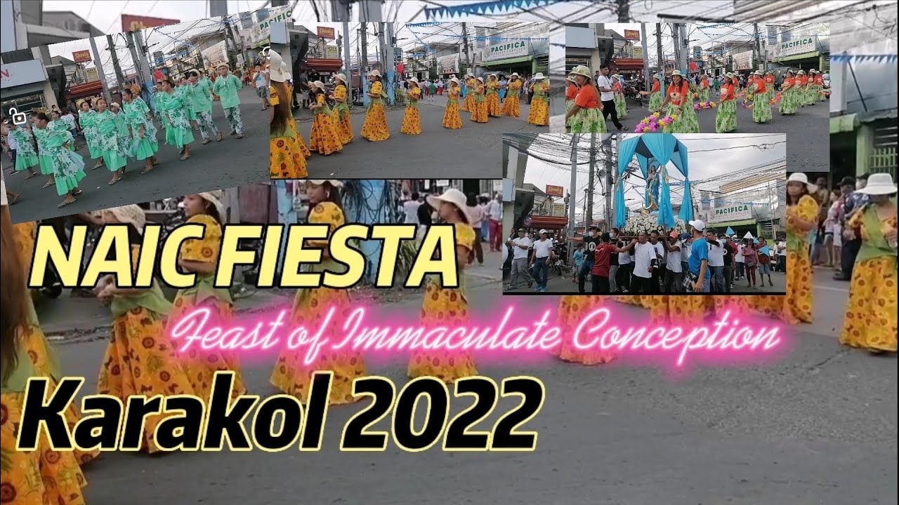 NAIC FIESTA KARAKOL 2022|Feast Of Immaculate Conception|Street dancing ...