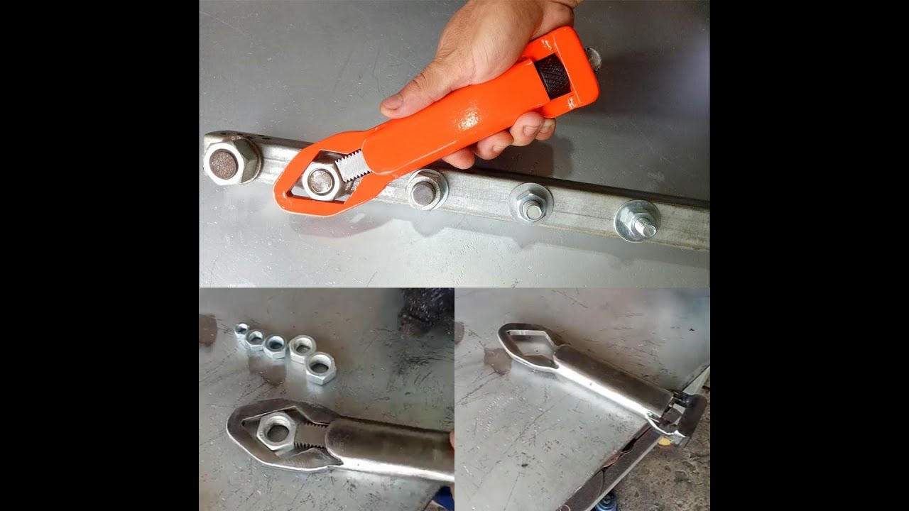 Homemade multi-function wrench is simple but extremely effective - YouTube