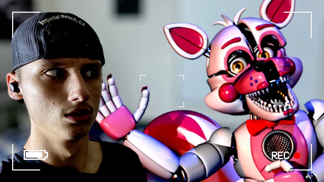 FunTime Foxy Is Scary...(FNaF:VHS) #1 - YouTube