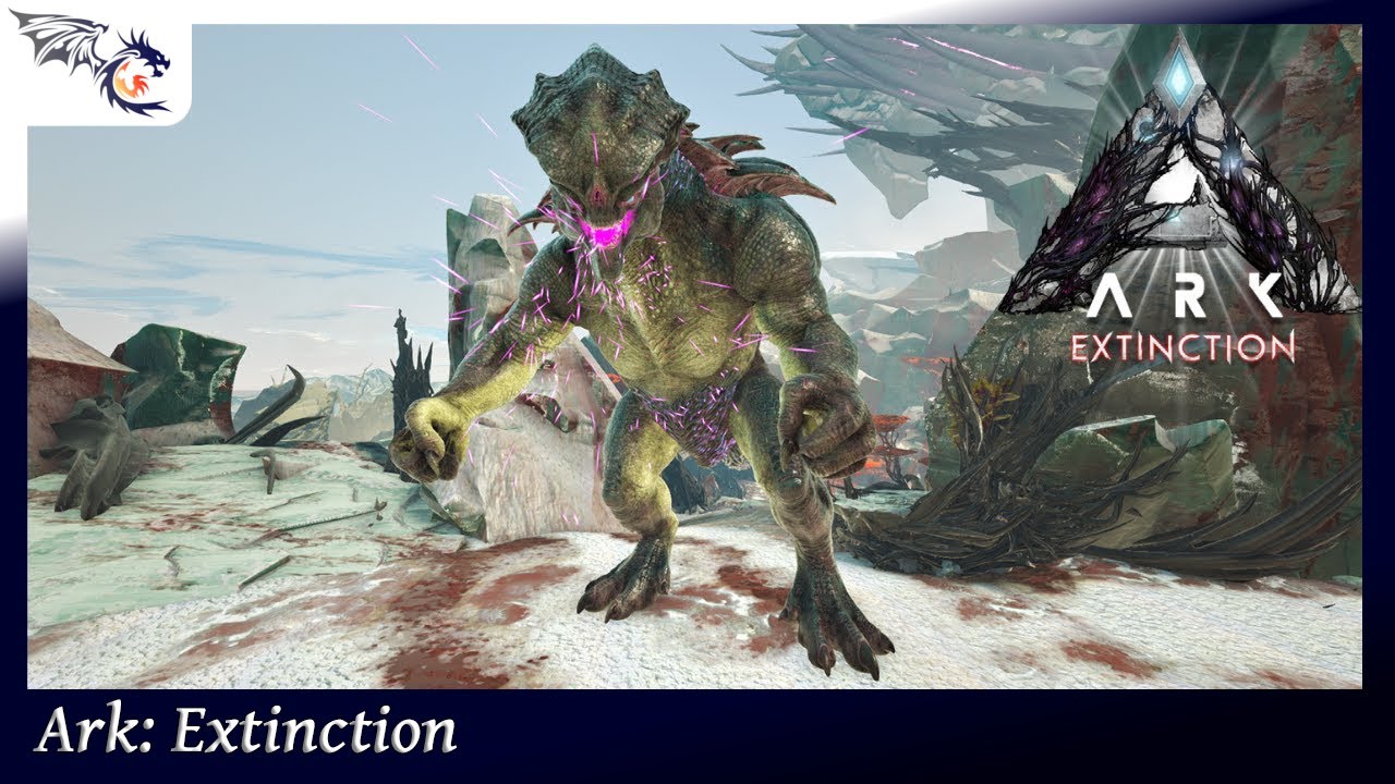 Gamma King Titan Boss Fight Ark Extinction 44 Youtube