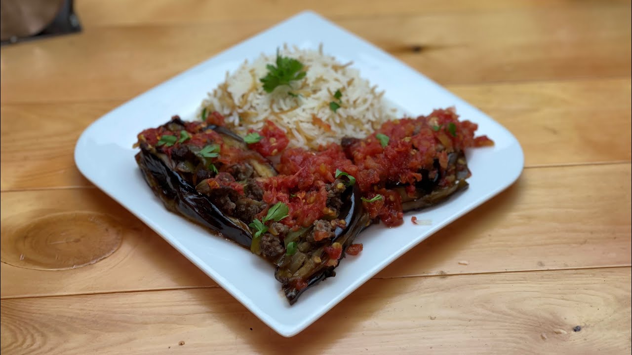 Sheikh el mahshi (eggplant recipe) - شيخ المحشي - YouTube