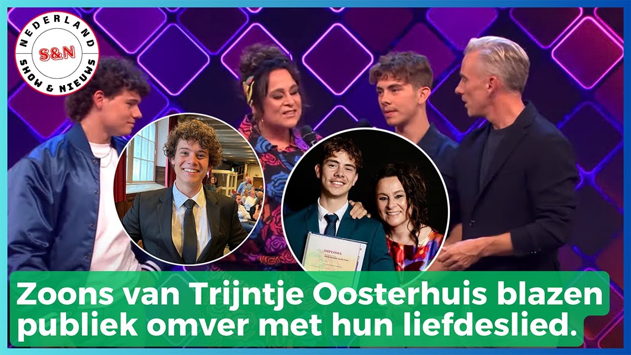 DNA Singers 2024: De twee zoons van Trijntje Oosterhuis blazen publiek ...