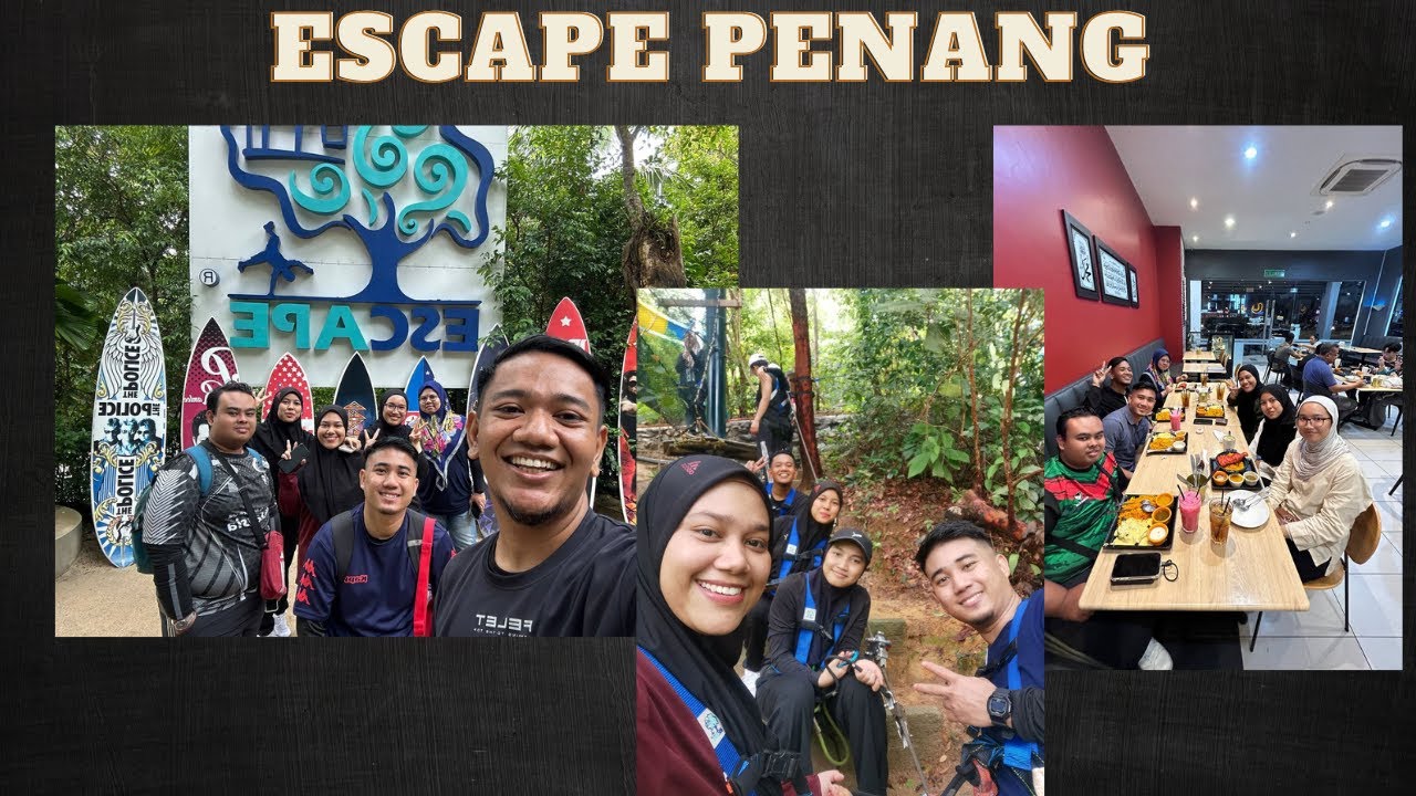 Team Building : Escape Penang ( Full of Scream) - YouTube