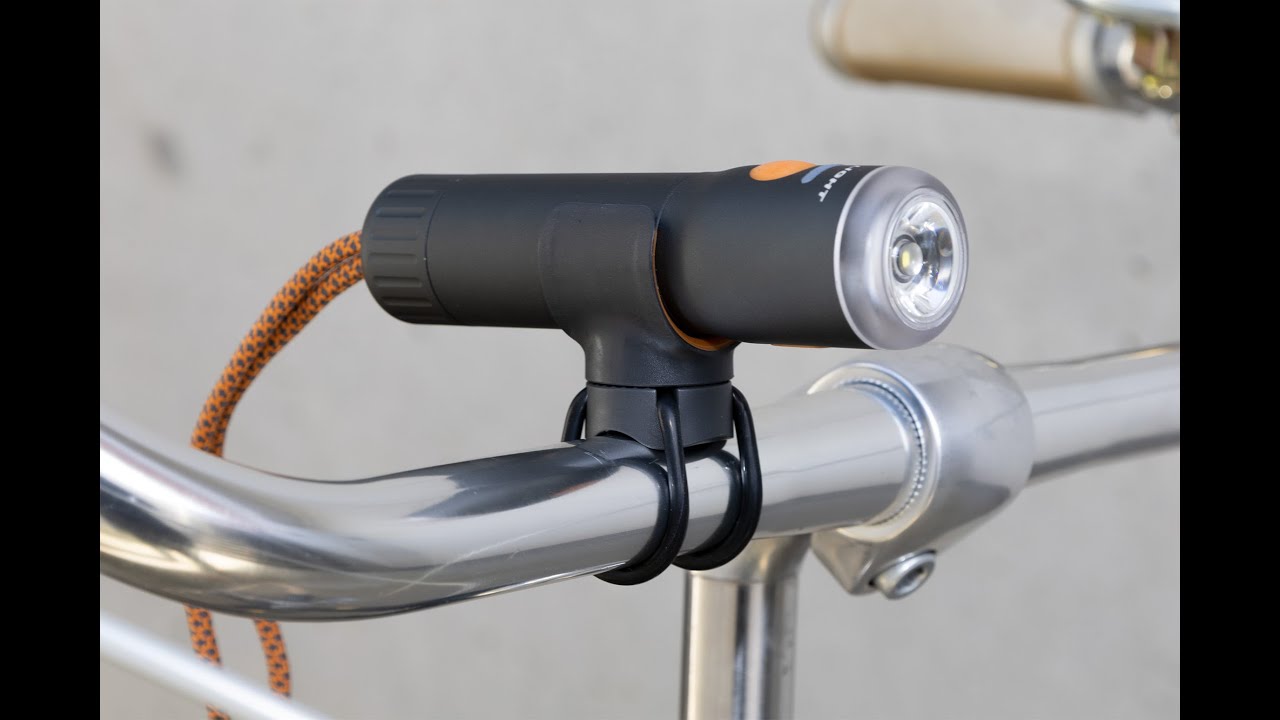 LUX Light | USB-C Rechargeable Bike Light & Flash Light - YouTube