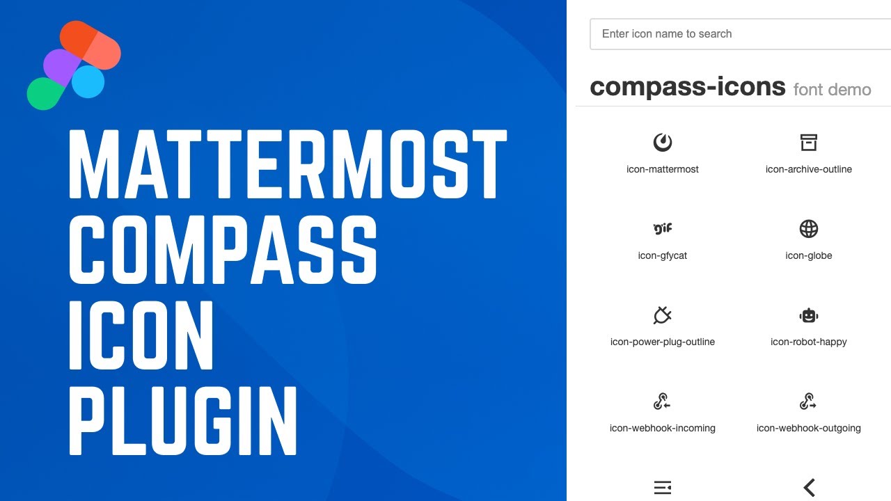 Mattermost Compass Icons Plugin in Figma - YouTube