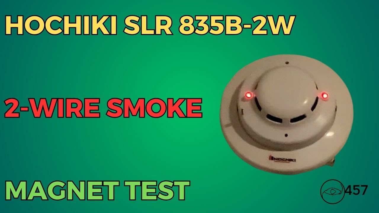 Hochiki SLR-835b-2W Magnet Test 1 - YouTube