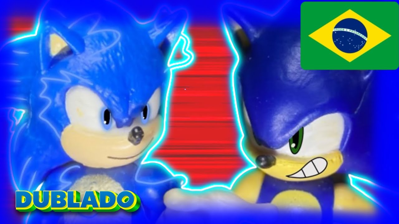 Sonic filme vs Sonic moderno (DUBLADO PT-BR 🇧🇷) - YouTube