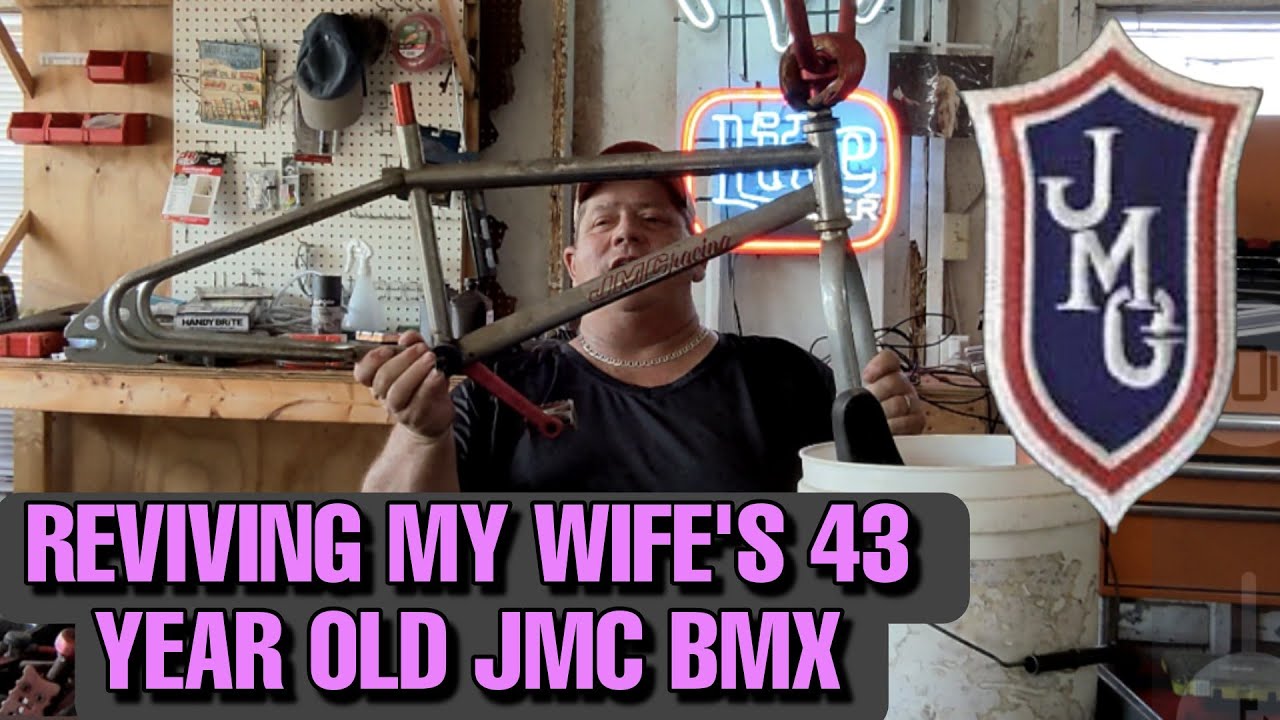 JMC BMX bike in storage for over 30 years, let's put it together! - YouTube