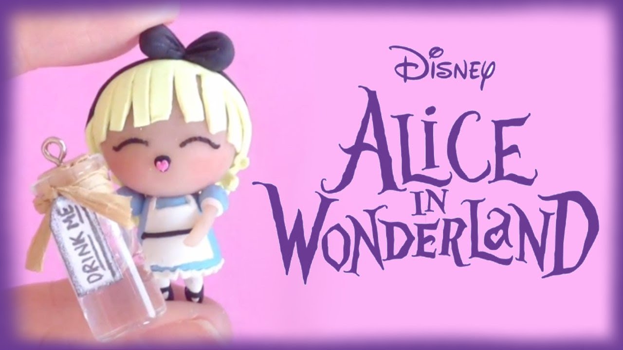 Disney Alice in Wonderland Chibi Polymer Clay Tutorial - YouTube