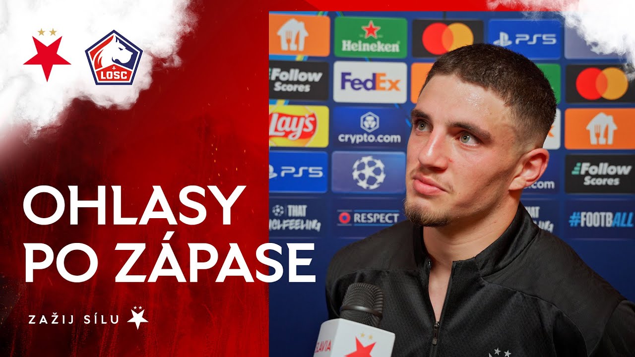 #UCL OHLASY | Christos Zafeiris po odvetě s Lille - YouTube