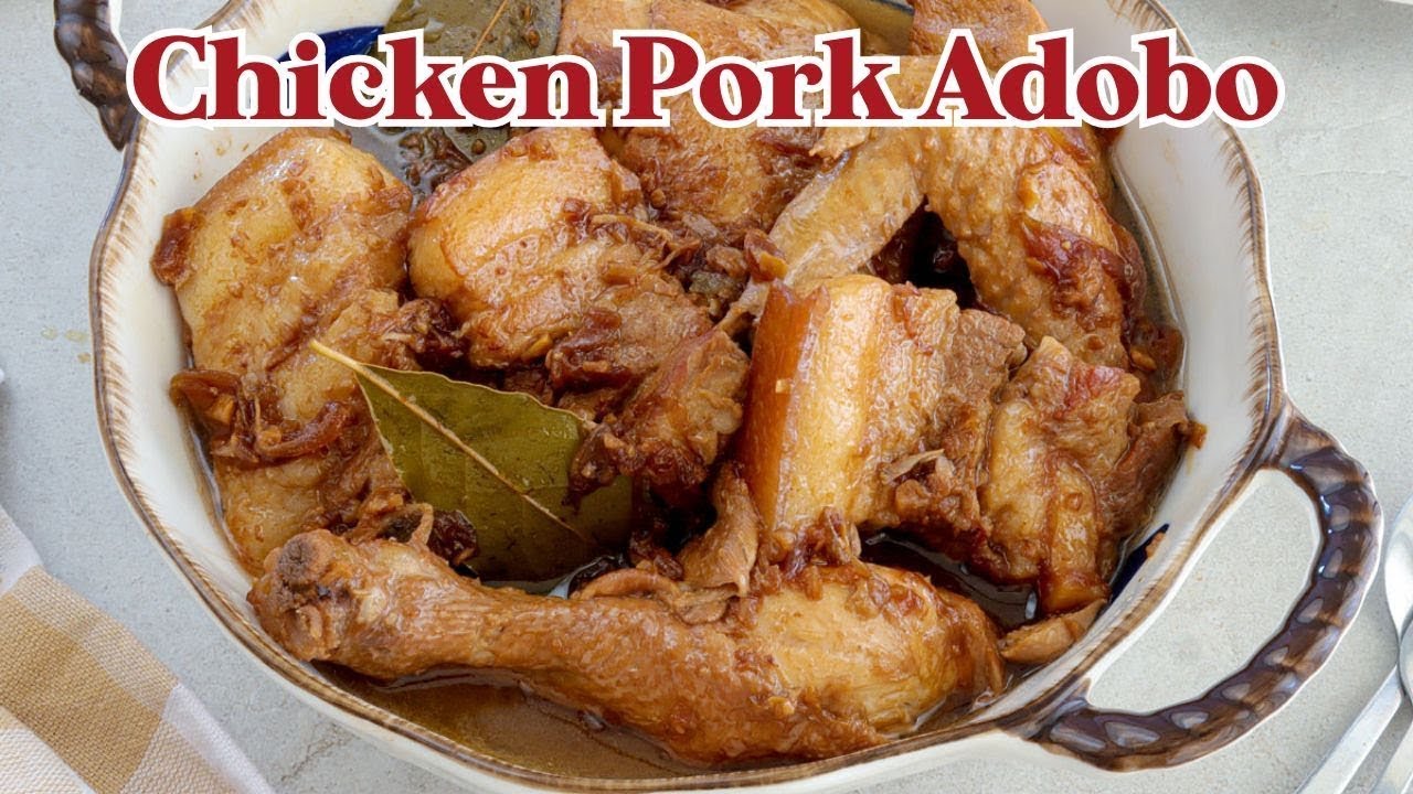 Asension's Authentic Filipino Chicken & Pork Adobo Recipe.. (Getting ...
