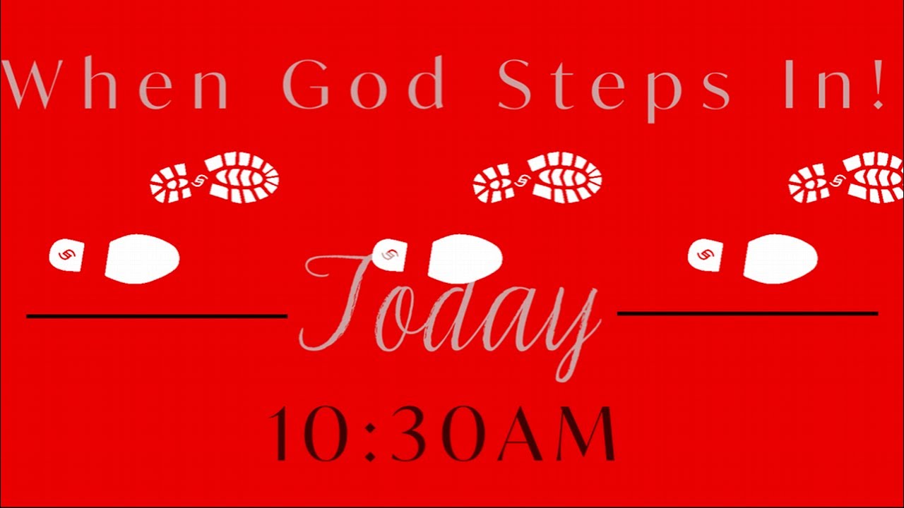 "When God Steps In" - YouTube