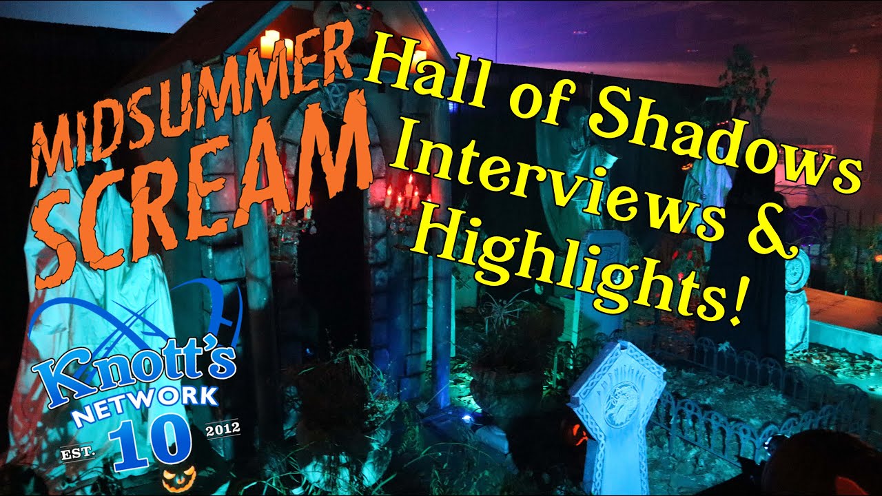 Midsummer Scream Halloween Convention 2022 Day 2 vLog, Hall of Shadows ...