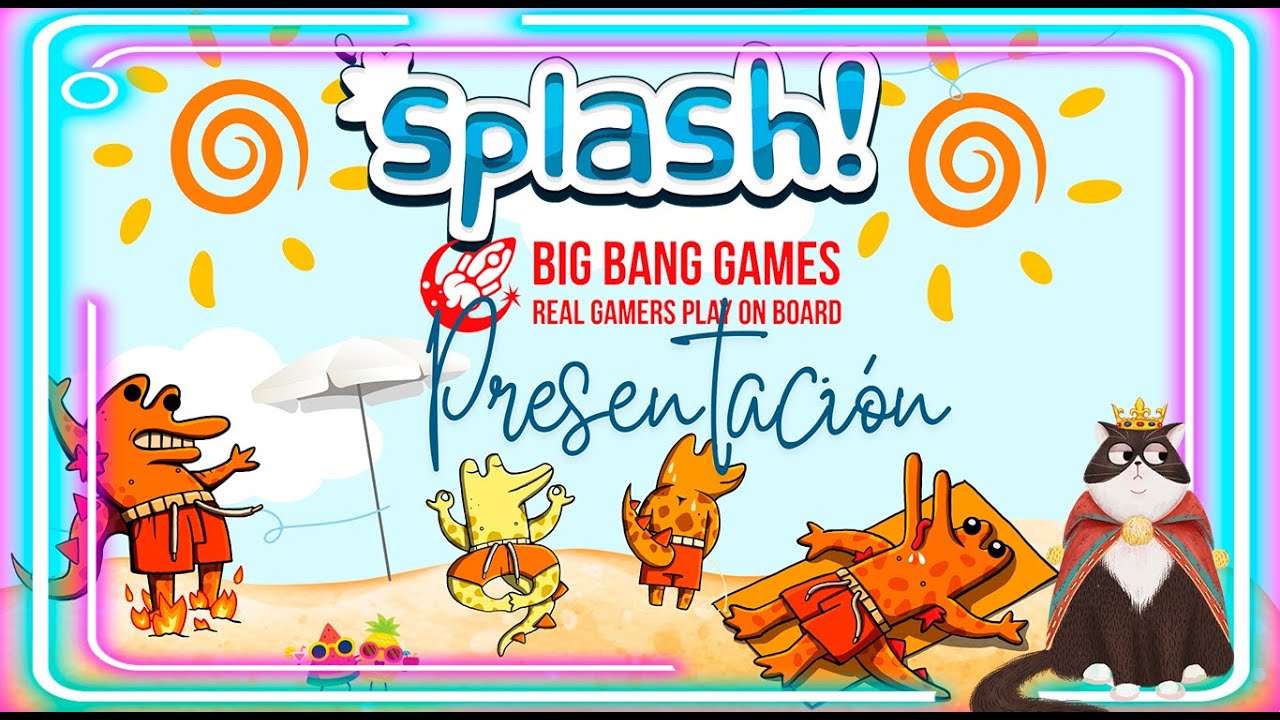 💦SPLASH💦Presentación, ¿Cómo se juega? y partidas. * LA HOGUERITA ESTUDIO * Próximamente en ...