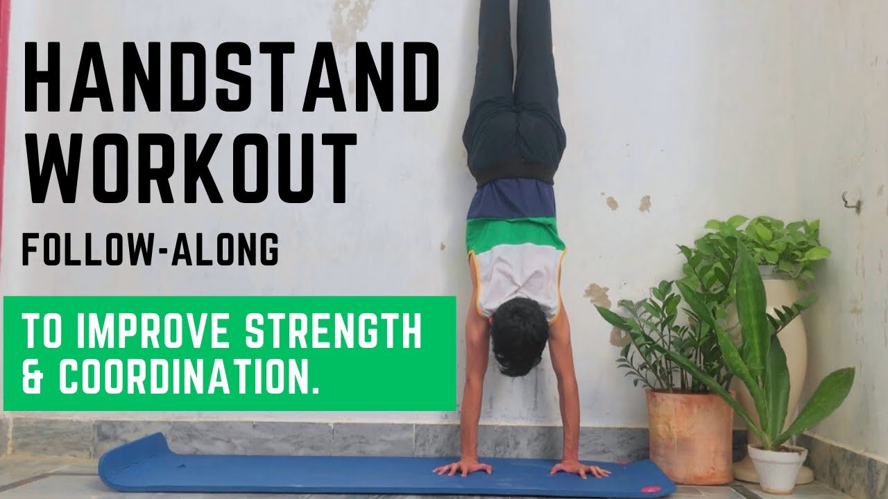 Full Body Handstand Work out For beginners | Improve strength and ...
