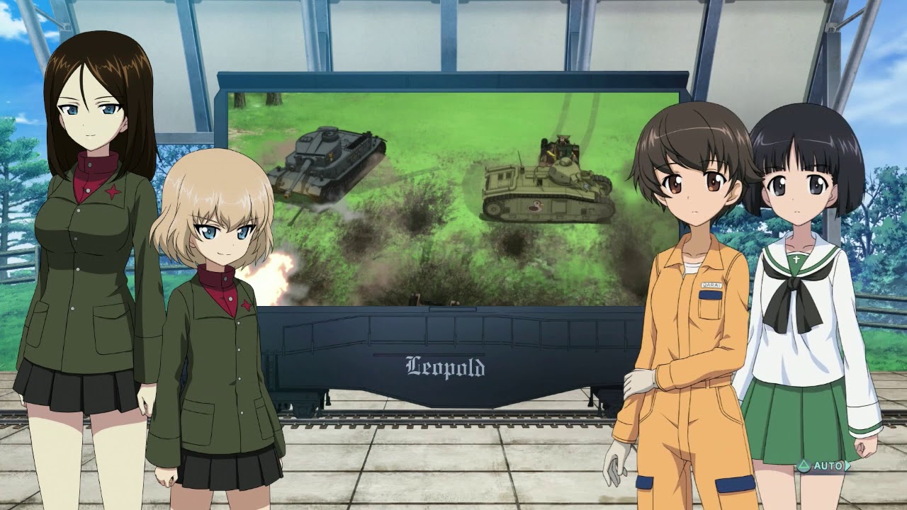 Girls und Panzer Dream Tank Match - Gameplay Walkthrough - Exhibition ...