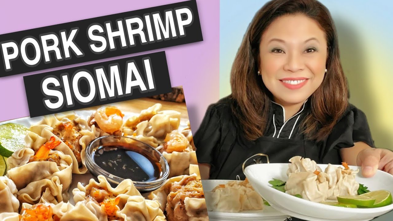 HOW TO COOK PORK SHRIMP SIOMAI / ASIAN DELICACY / FILIPINO STREET FOOD ...