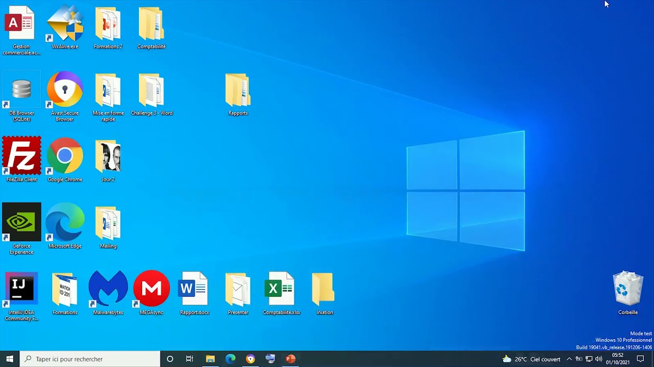 2/8 - Word 2019 : Lancer Word, créer, enregistrer, fermer, ouvrir un ...