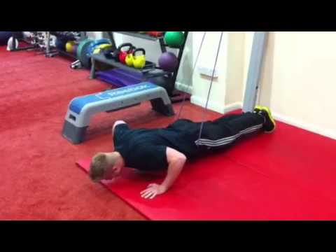 Trunk Stability Push Up (TSPU) - Assisted Push Ups Using a Band or Box ...