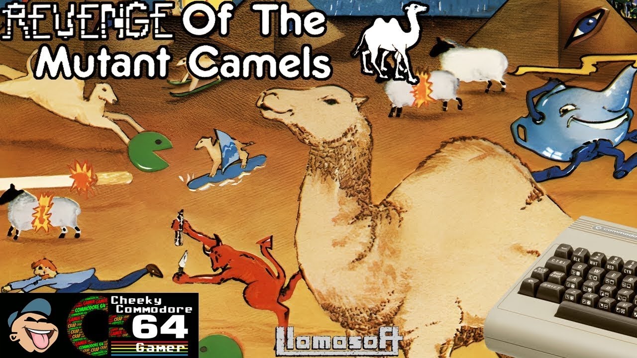 REVENGE OF THE MUTANT CAMELS – Commodore 64 (1984) | Jeff Minter's ...