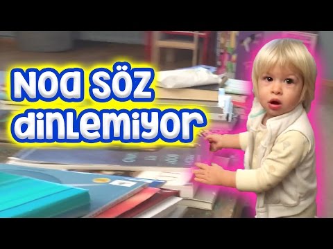 Noa Ako' yu Dinlemeden Takılıyor | Bizim Aile Eğlenceli Çocuk Videoları