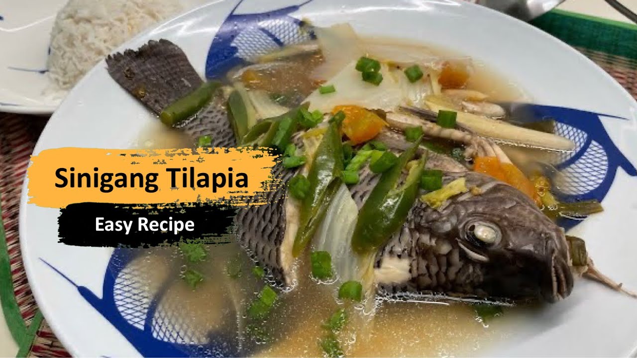 Tilapia Recipe | Sinigang sa Sampalok with Lemongrass(Tanglad ...