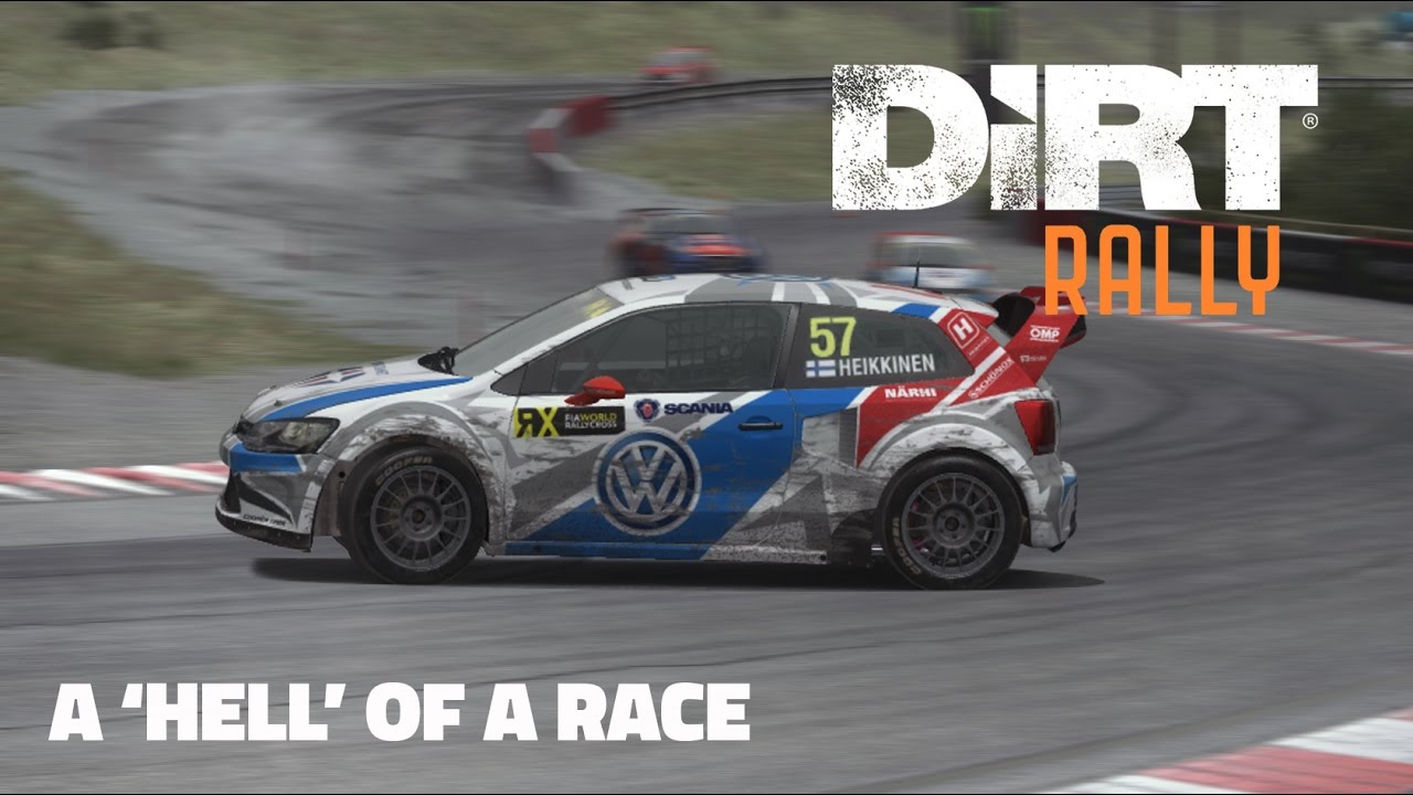 Dirt Rally: A Hell of a Race (Rallycross @ Hell, Norway) - YouTube