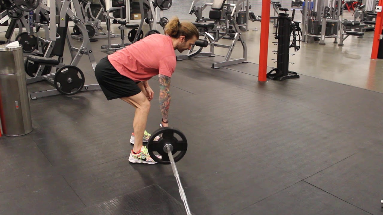 One Arm Landmine Barbell Row - YouTube