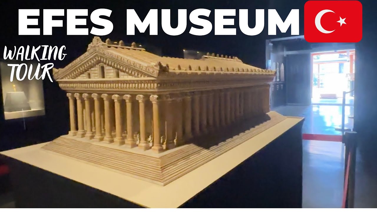 A Part Of EFES MUSEUM Walking Tour - YouTube
