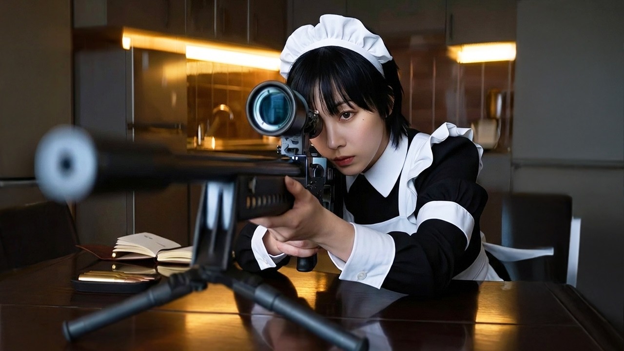 They Didn’t Realize This Innocent Maid Was a Legendary Sniper - YouTube