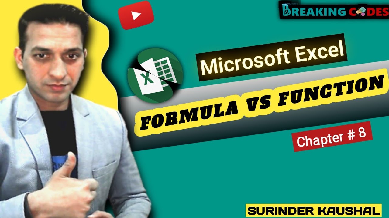 Functions vs. Formulas in Excel - What is the Difference Between Functions and Formulas?# ...