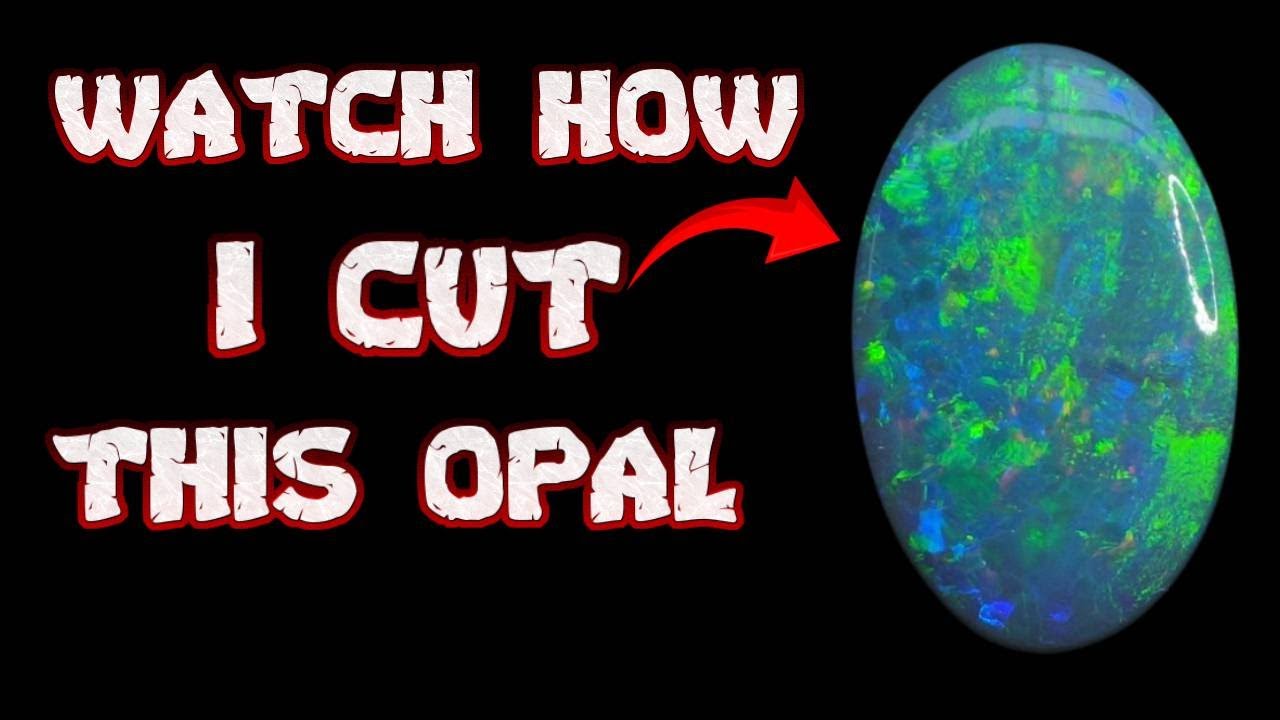 Watch How I Cut This BEAUTIFUL Opal - YouTube