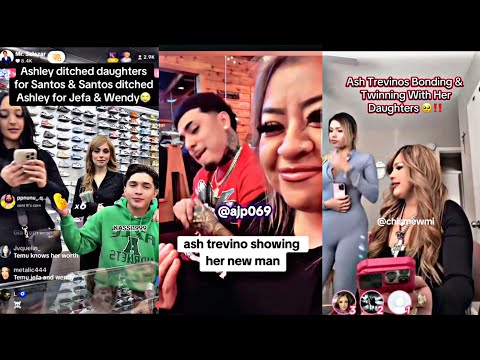 Ashley Trevino shows her new Man Santos,, Michelle Escobar,Casandra ...
