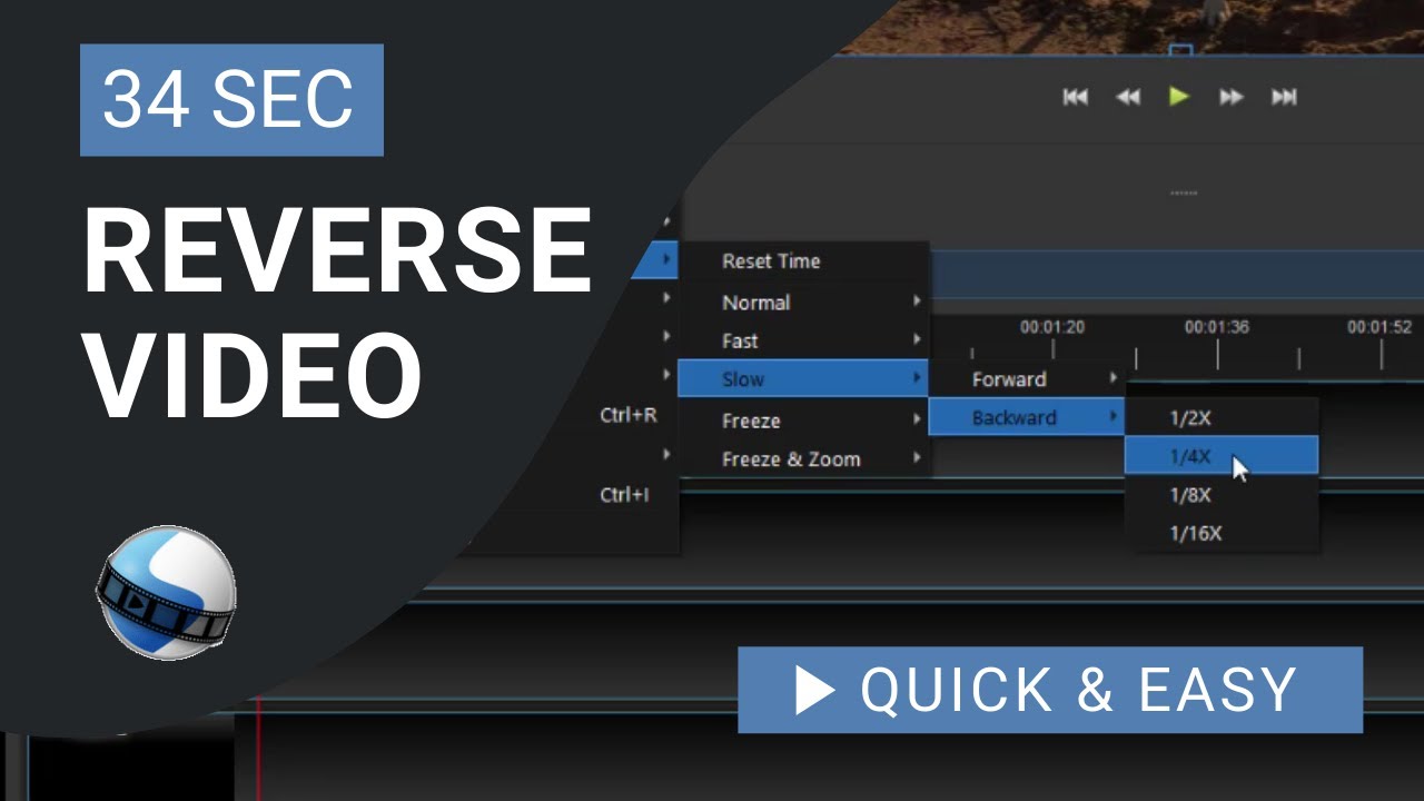 OpenShot Video Editor Tutorial: How to Reverse Video in OpenShot - YouTube