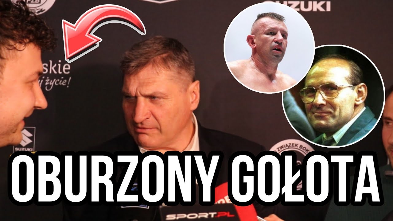 ANDRZEJ GOŁOTA OSTRO DO DZIENNIKARZA "OCHŁOŃ PRZYJACIELU" PADŁO PYTANIE ...