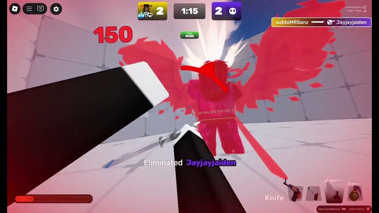 Knife only challenge - YouTube