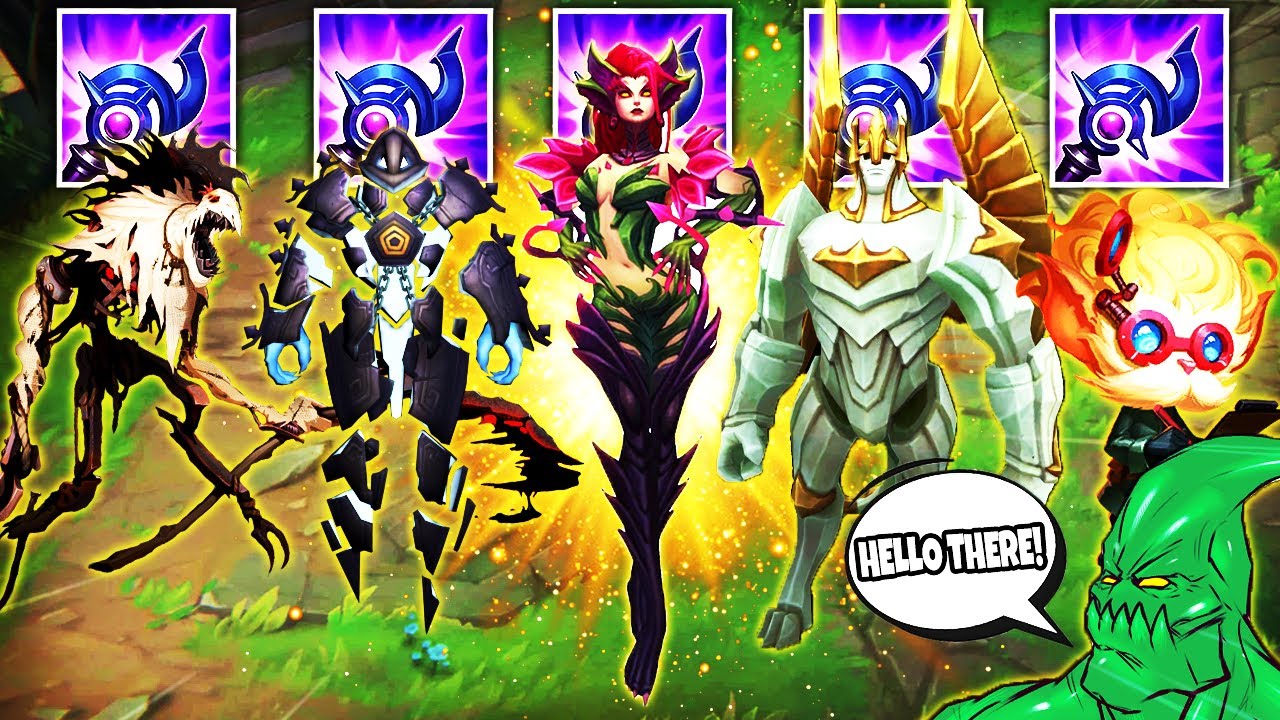 We Picked 5 MAX PEN BUILD TEAM and we destroyed ALL till an IMMORTAL ...