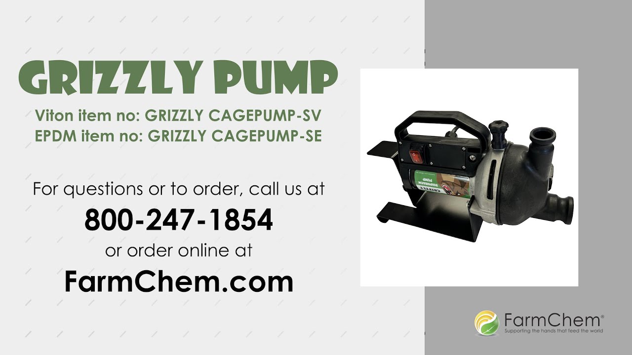 Introducing our Grizzly Pump - YouTube