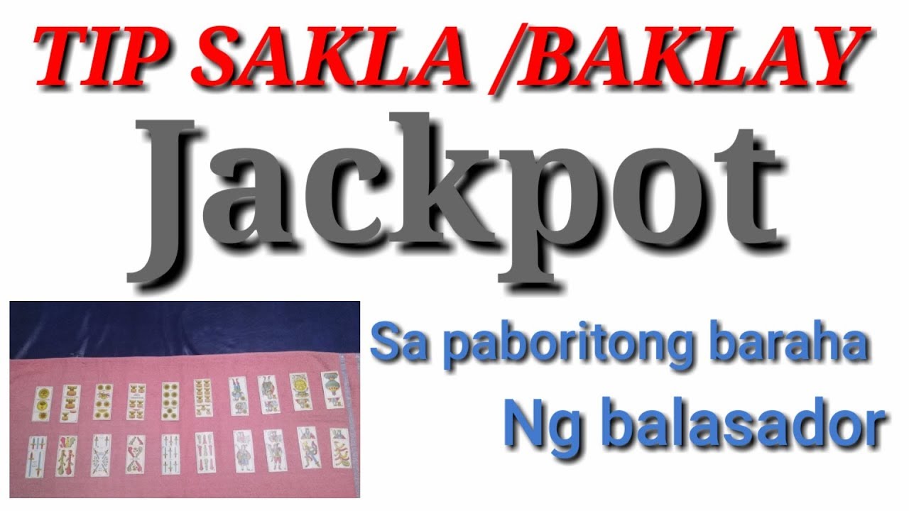 Tip paano sakla/baklay jackpot - YouTube