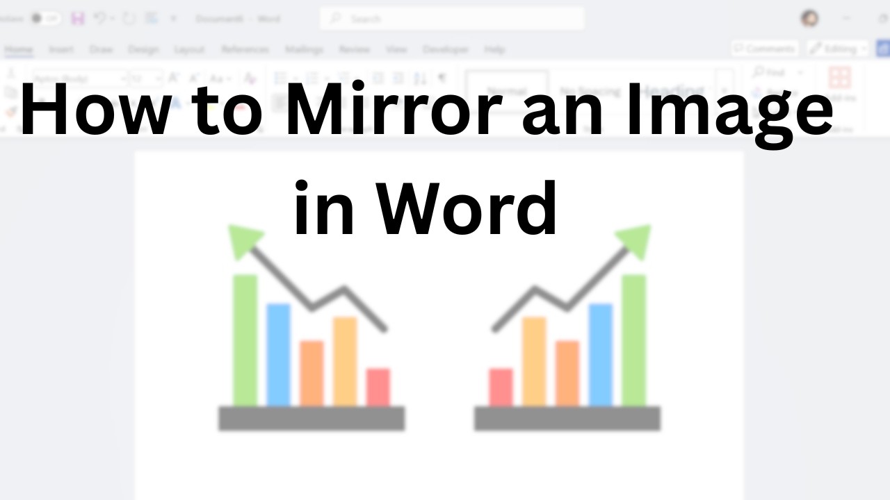 How to Mirror an Image in Word - YouTube