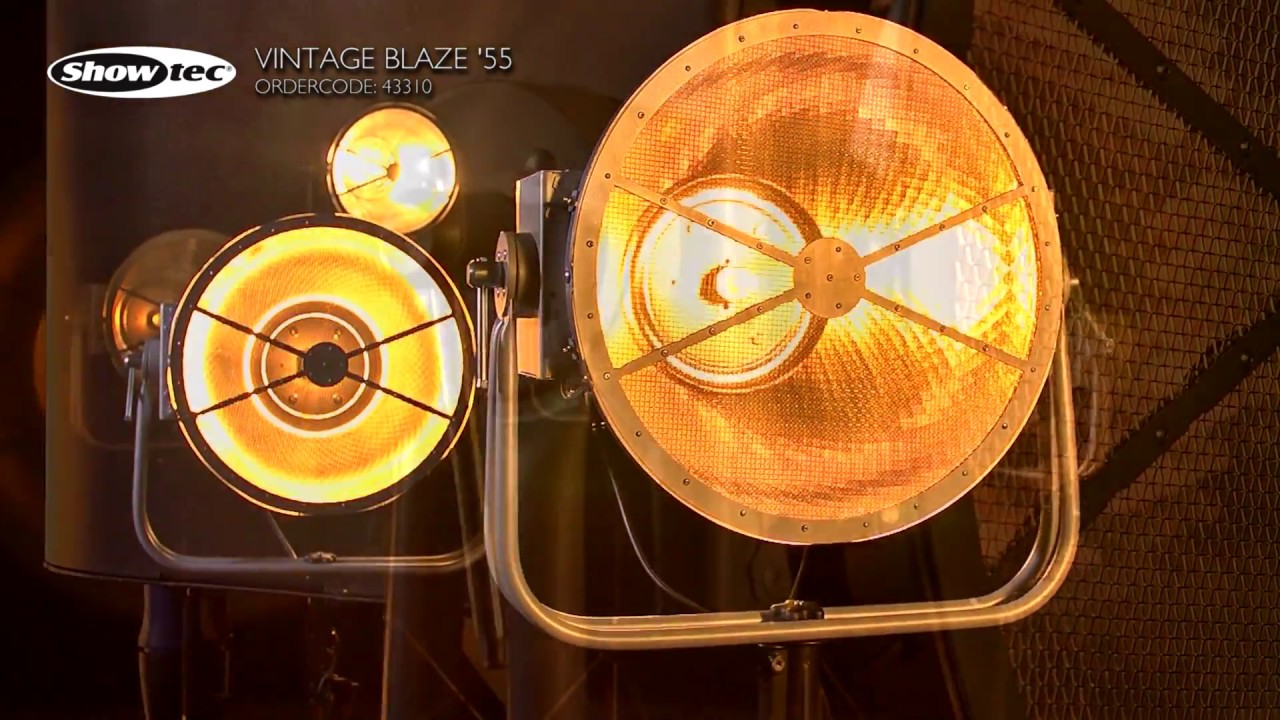 Showtec Vintage Blaze '55. Ordercode: 43310. - YouTube