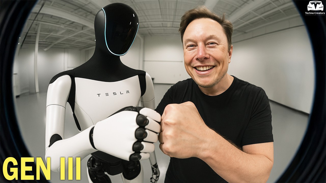 Elon Musk Reveals Tesla Bot Gen V3 With New Face, Faster Motion, More ...