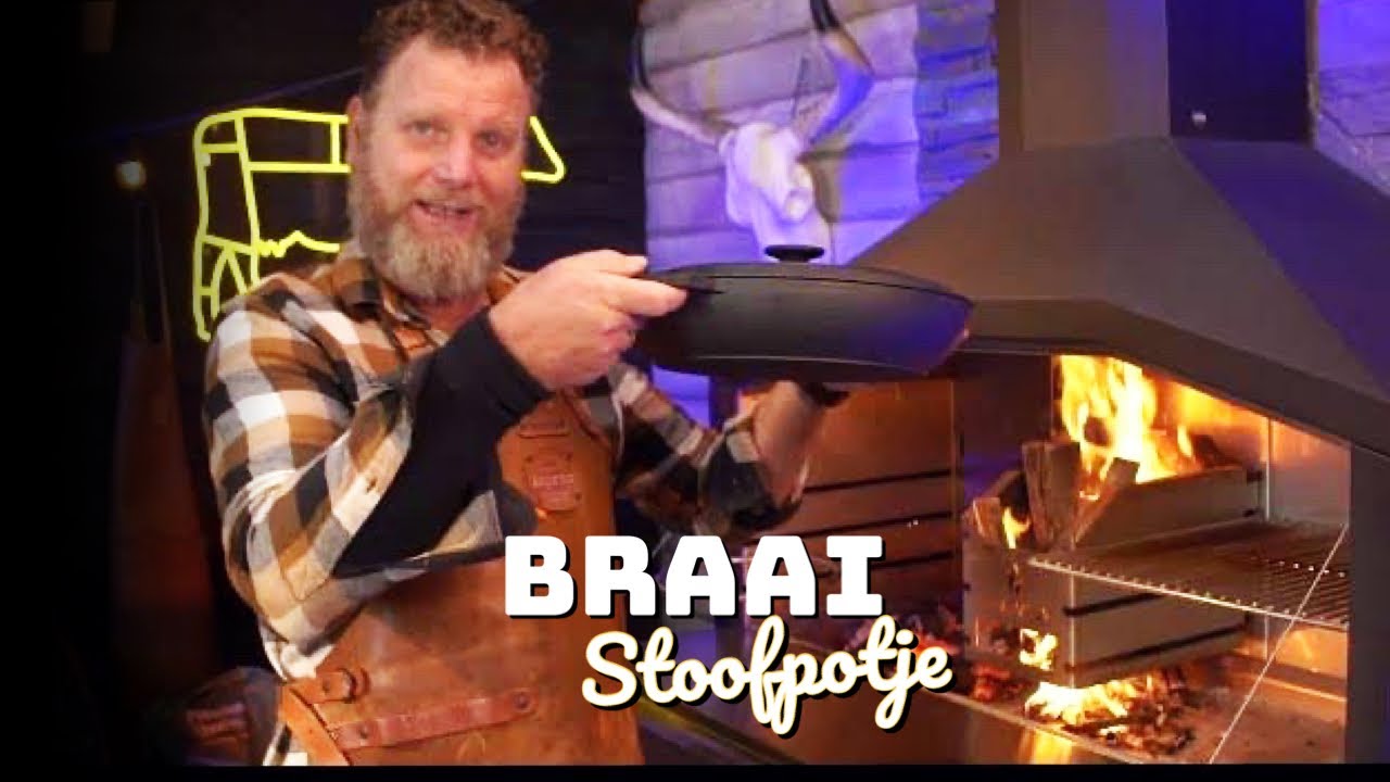 STOOFPOTJE op de BBQ met paddenstoelen en ossenhaas - YouTube