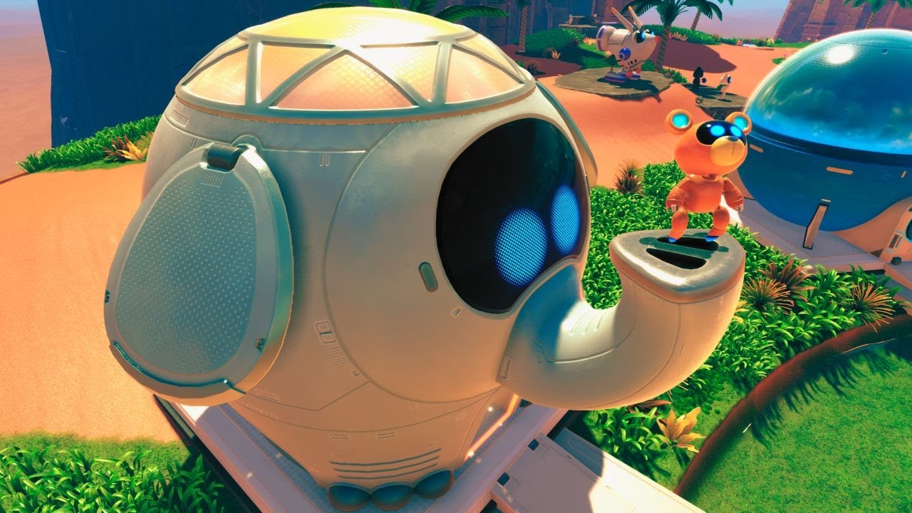 How to jump on the elephant’s trunk in Astro Bot - YouTube