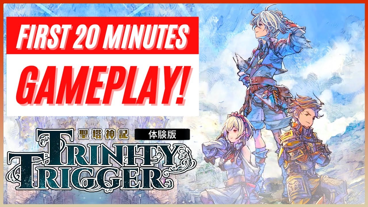 Trinity Trigger: First 20 Minutes of Gameplay on Nintendo Switch - YouTube